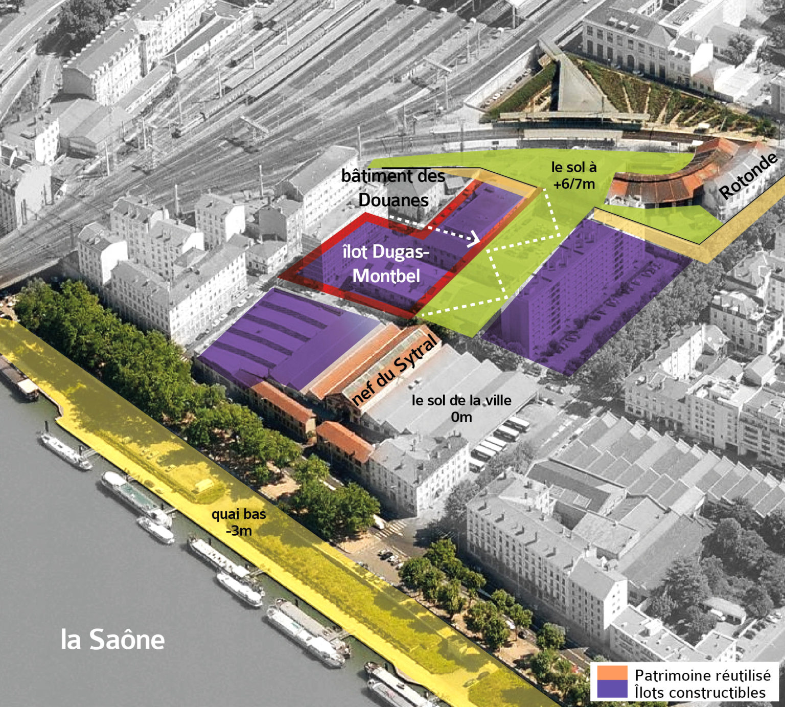 Atelier Ruelle - Lyon Confluence phase 1 projet urbain